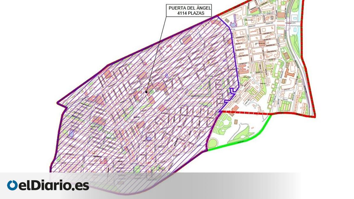 Nuevas zonas SER en Puerta del Ángel y Ciudad Lineal: mapas y cómo ...