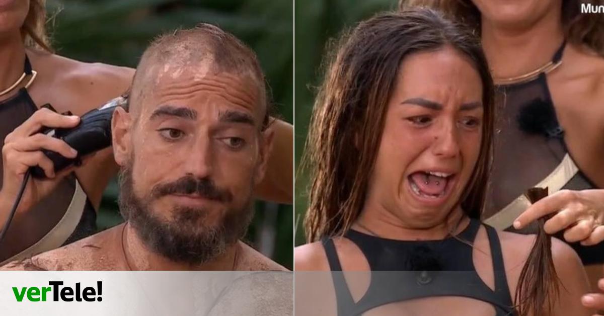 'Supervivientes' rapó a Damián al cero, enloqueció a Anita con un corte ...