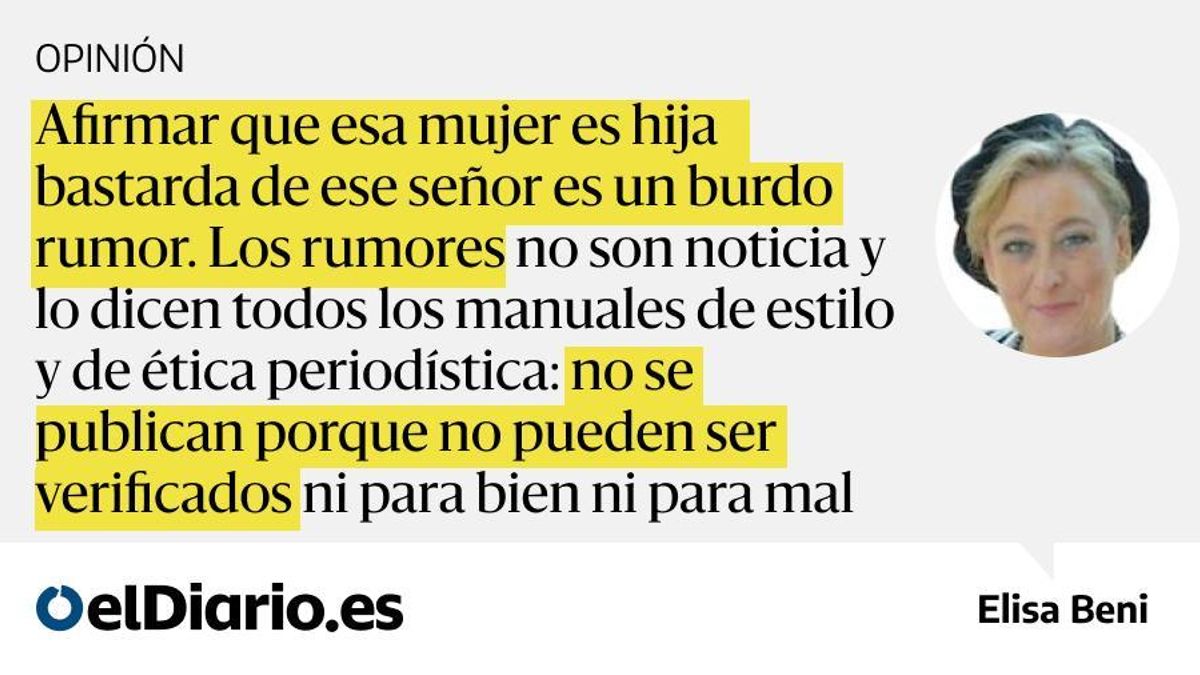 Un burdo rumor