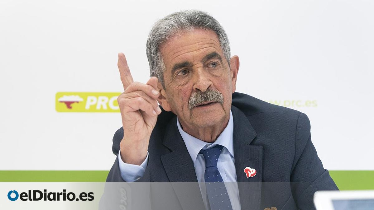 Miguel Ángel Revilla, presidente de Cantabria y candidato a la ...