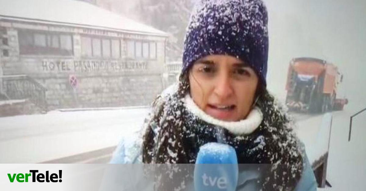 La reportera de TVE que se ríe de su propio meme: "He conseguido mis ...