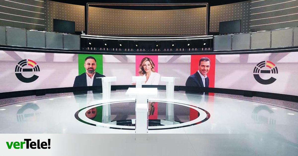 Elecciones 23J: Así será el debate a tres de TVE para el 23J: 90 ...